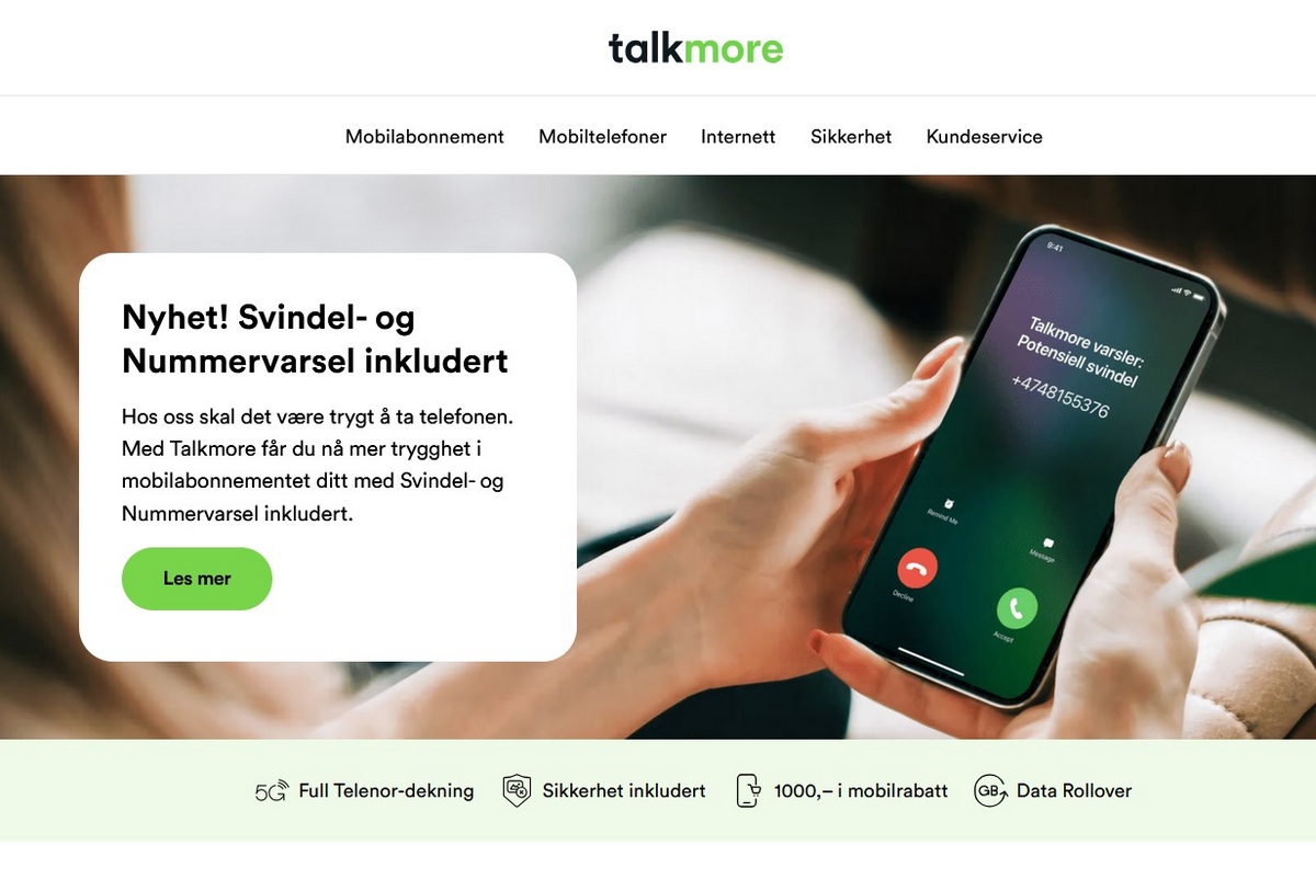 Talkmore i utlandet - Abonnementspriser.com
